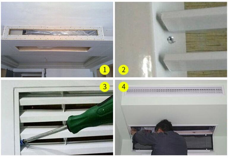 How To Replace and Install an HVAC Vent Register Easily and Simply ...